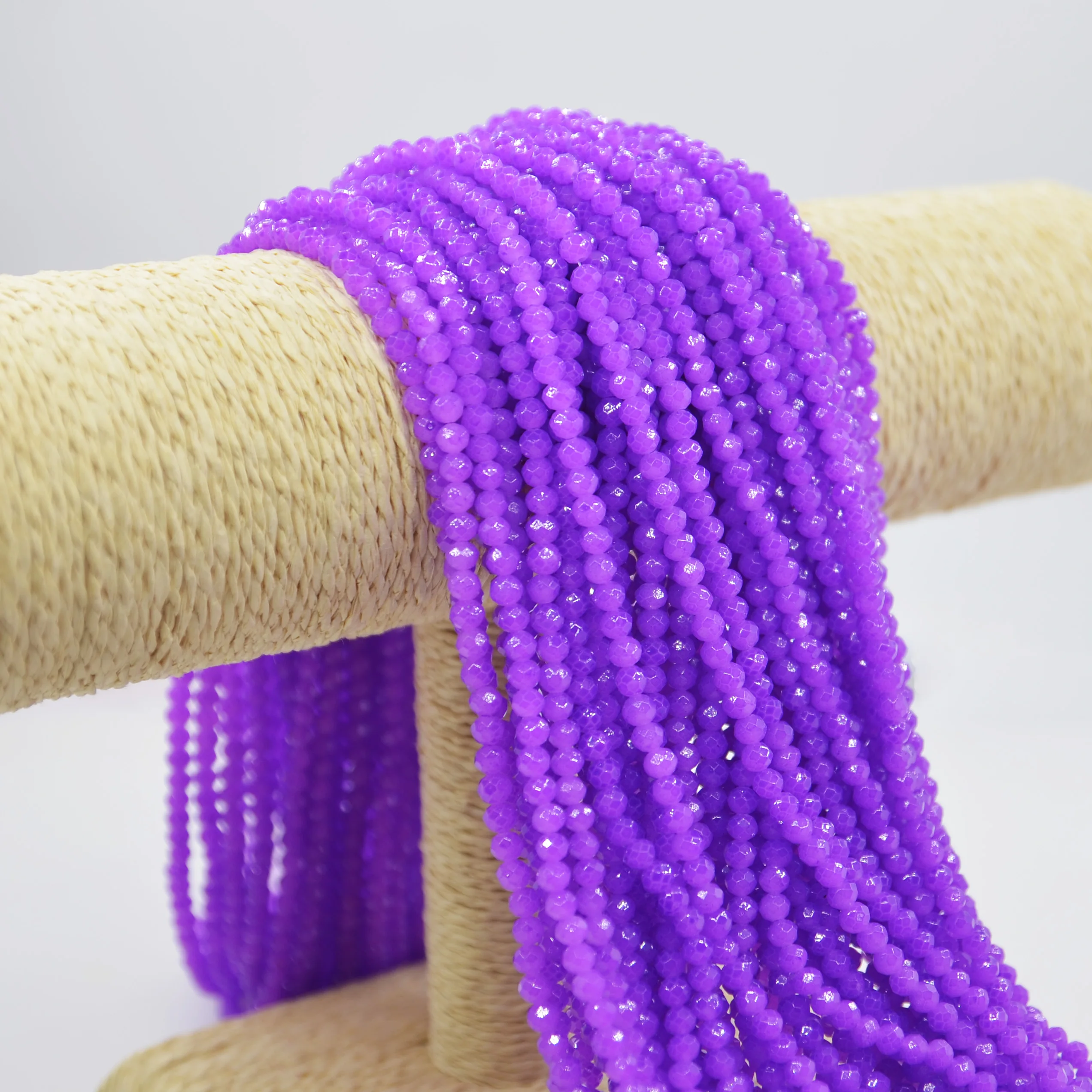 JC Crystal Beads - Customized Colors & Faceted Rondelles