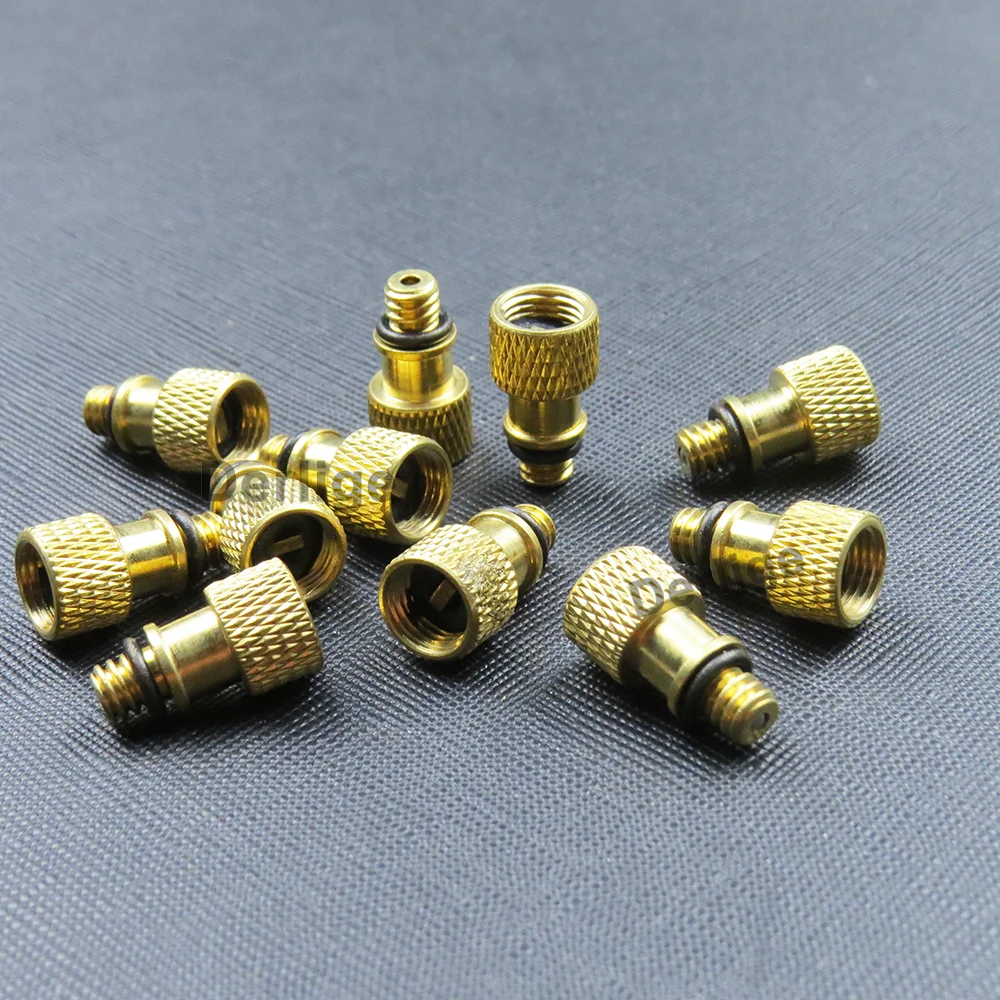 Ball Pump Needle Adapter Kit for Presta & Schrader Valves - Brass ...
