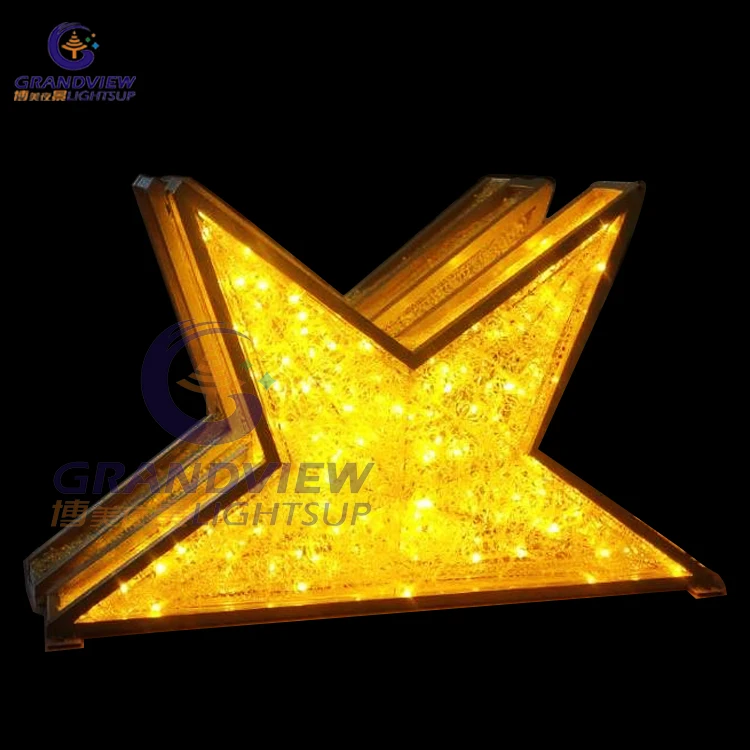 Grandview Large Outdoor Christmas Star Displays Led Ramadan Light For ...