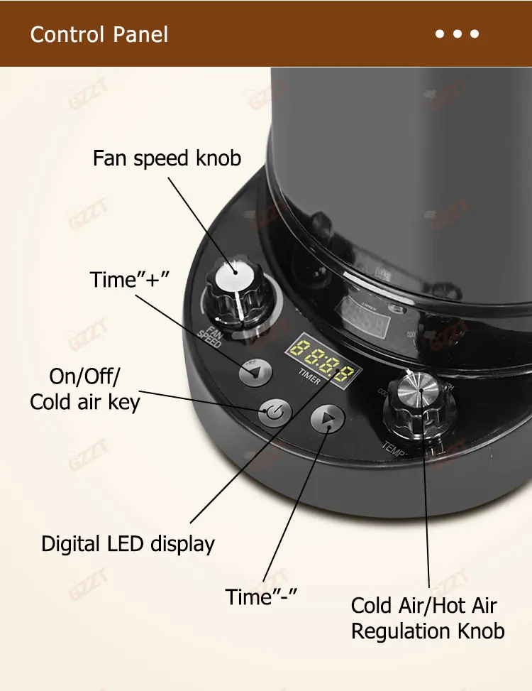 Smart Coffee Roaster - Automatic Timing & Temperature Control