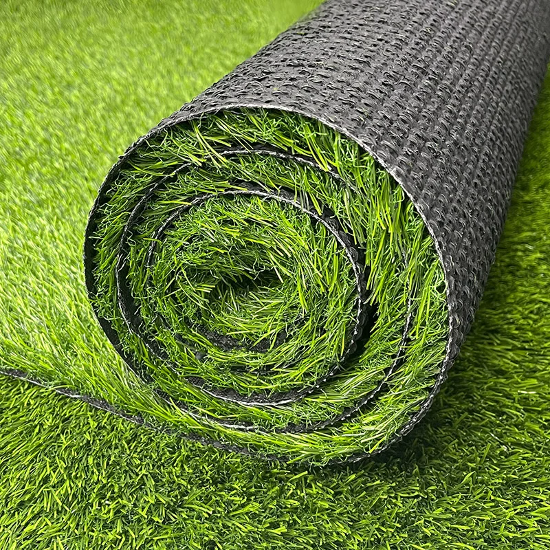 Low Maintenance 18mm 25mm Short Artificial Grass Turf UV Protection ...