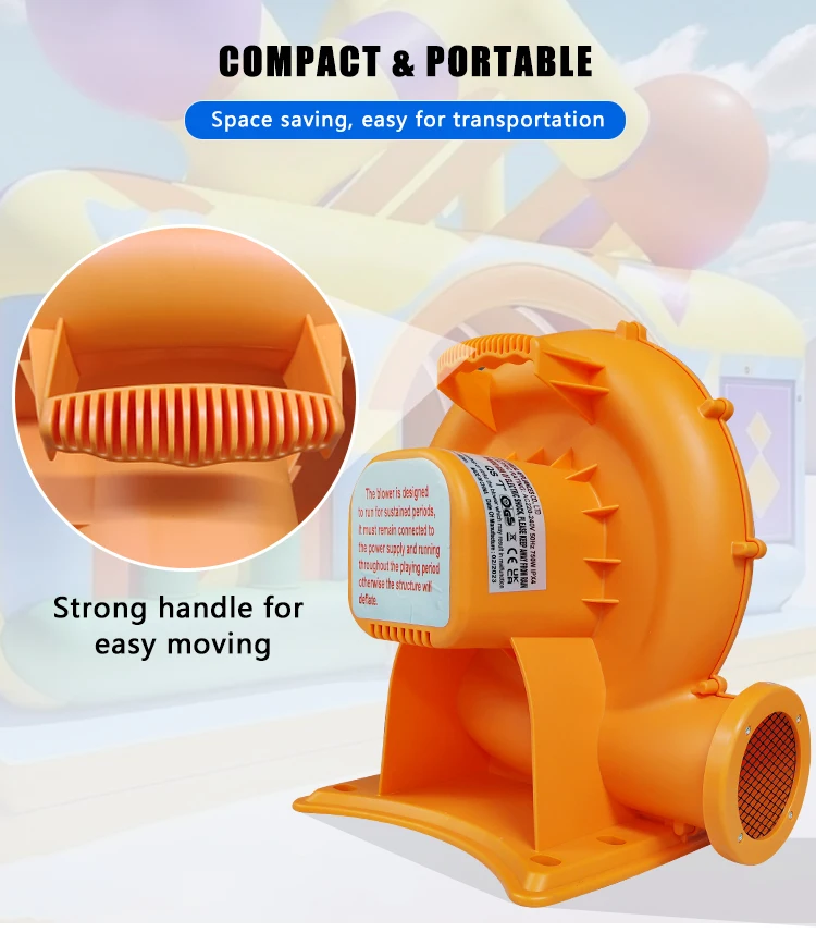 Air Blower Inflatable Orange Blower 300w 350w 400w 450w 550w 650w 750w ...
