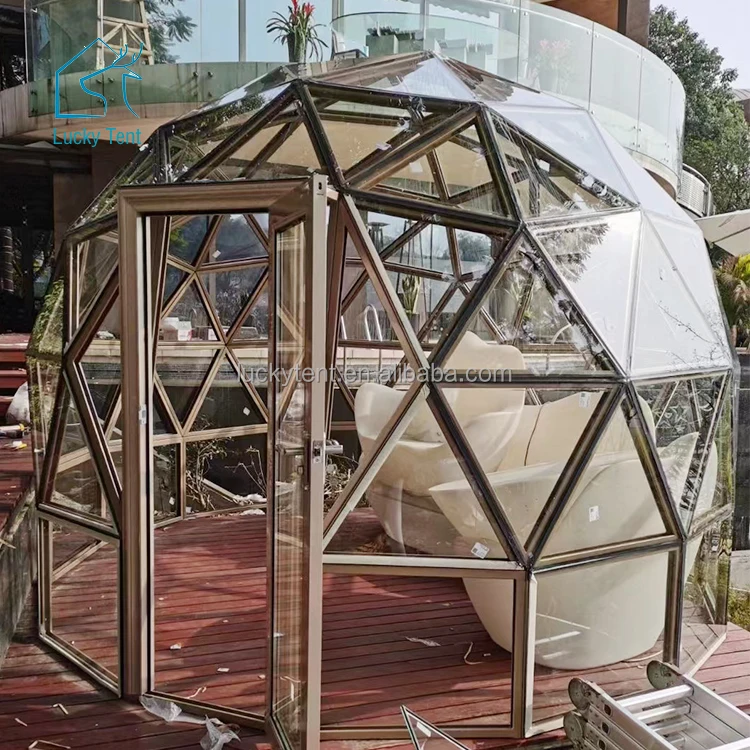 Luxury Glamping Tents - Glass Igloo Dome Tents with Windows