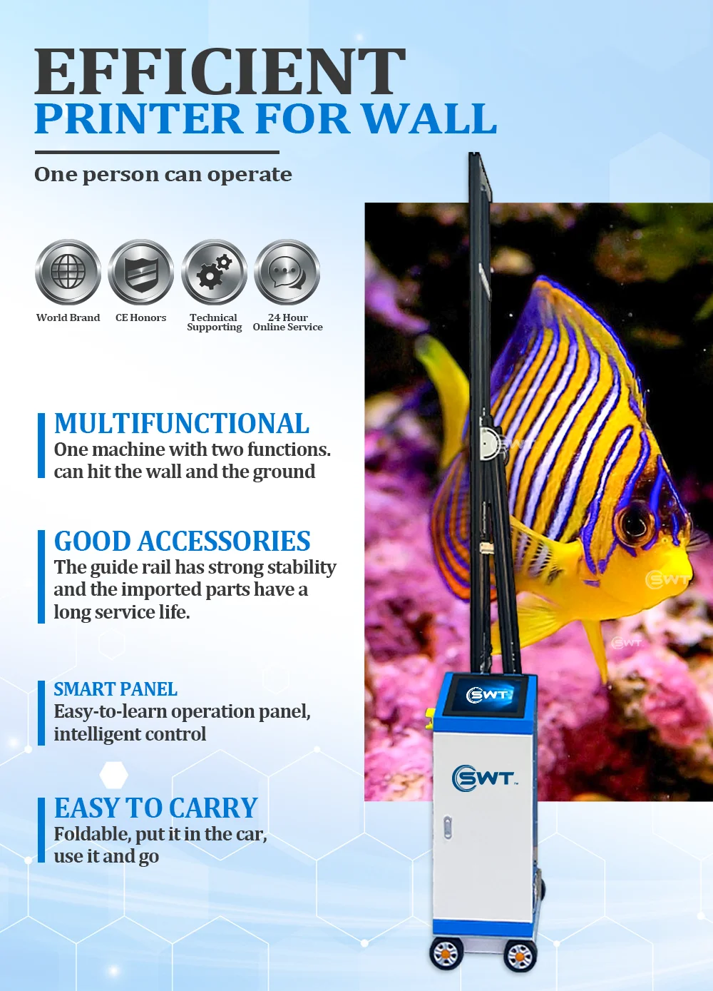 Factory 3d Effect Wall Mural Glass Wood Painting Machine Automatic Art ...