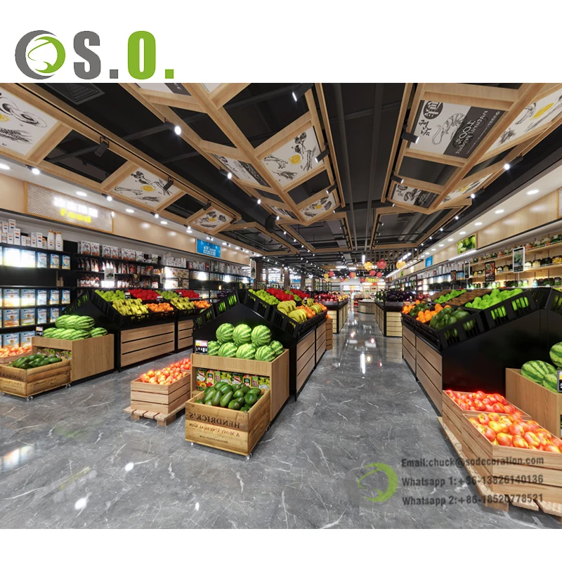Supermarket Interior Design Ideas