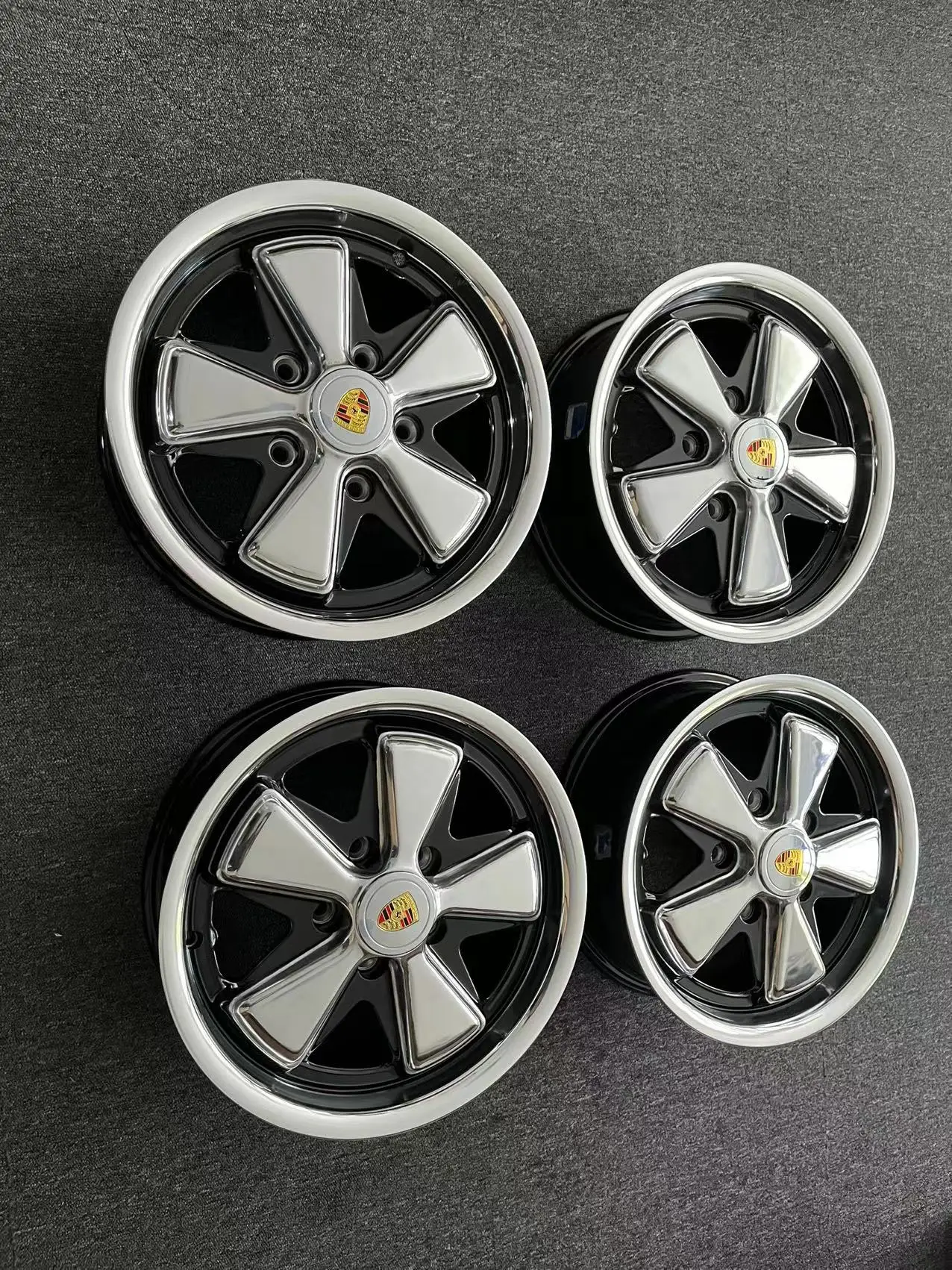 17x7.0 Tri Angle Fuchs For Porsche 911 912 914 Wide Five Fuchs Vw ...