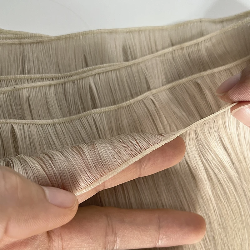 Russian Thin Invisible Genius Weft Hair Extensions