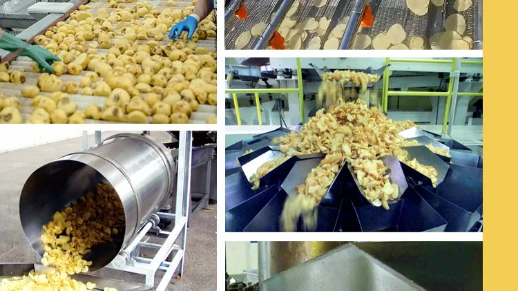 Automatic Pringles Potato Machine Plant Cost Manufacturing Potato Chips ...