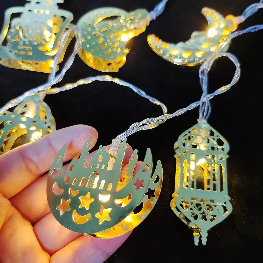 Eid Mubarak Moon Star String Light 2024 Ramadan Decoration For Home ...