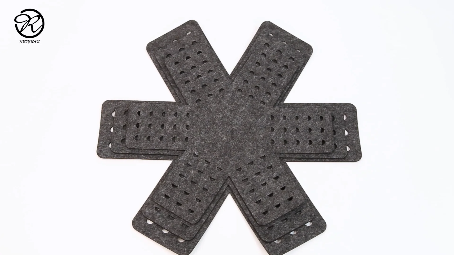 Anti-slip Felt Pot And Pan Protectors 3 Different Size Cookware ...