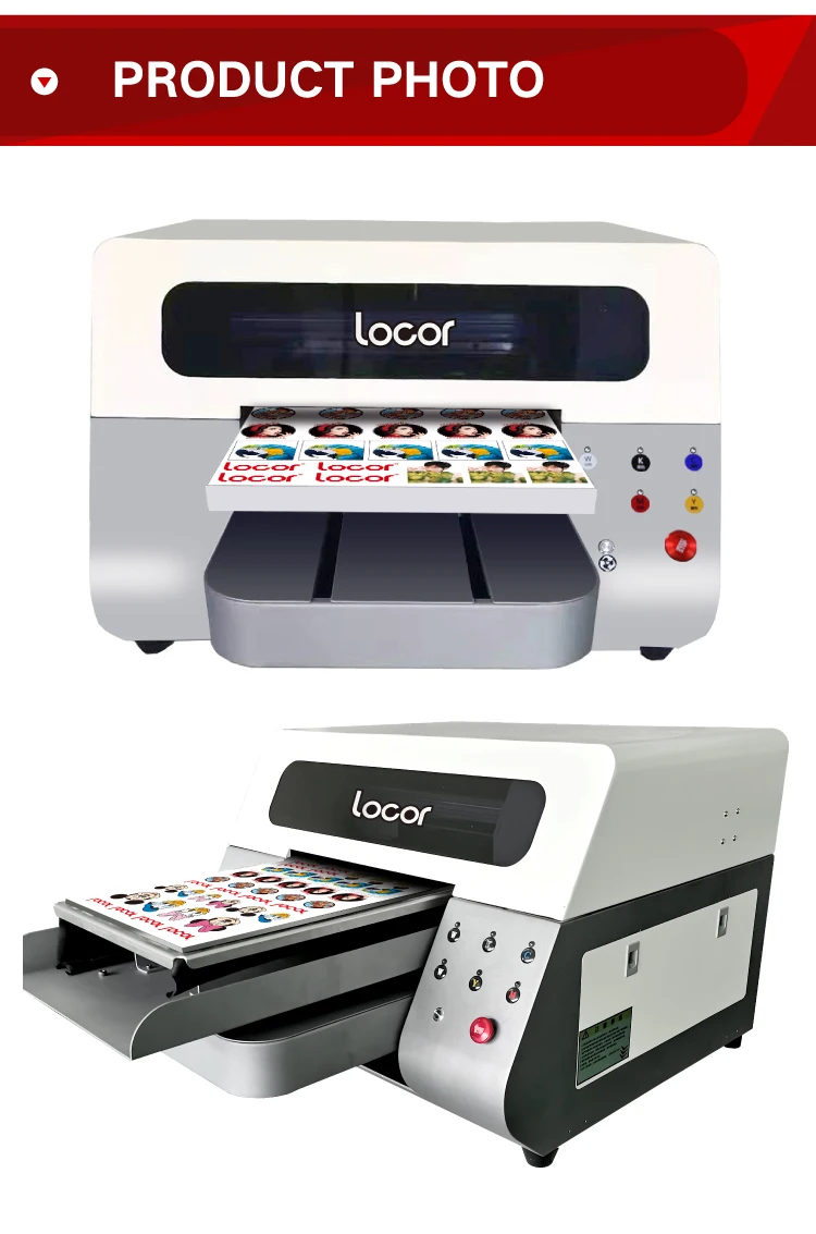 A3 UV Flatbed Printer by Locor - High Productivity Printing