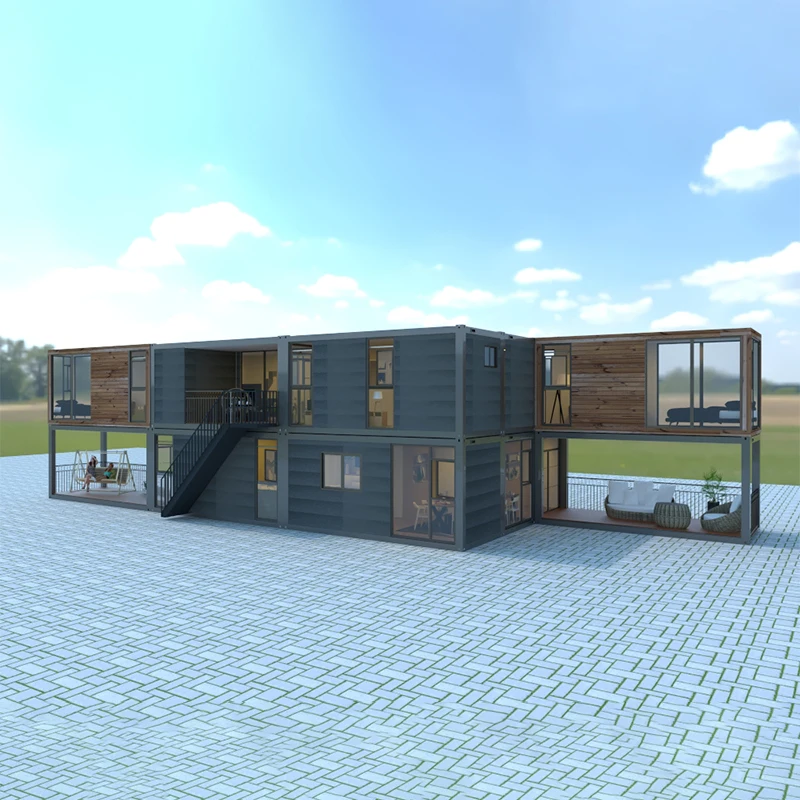 Ready Prefab Bolt Container House 3 Bedroom Villas