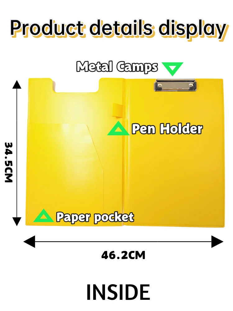 Customization Logo Folder Wordpad Double-deck Write Tablet Offices ...