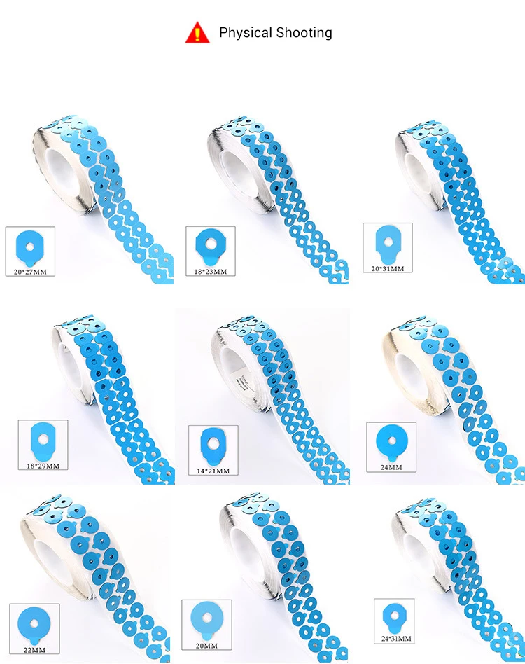 High Quality Blue Optical Glasses Lens Blocking Pads Optical Anti Slip ...