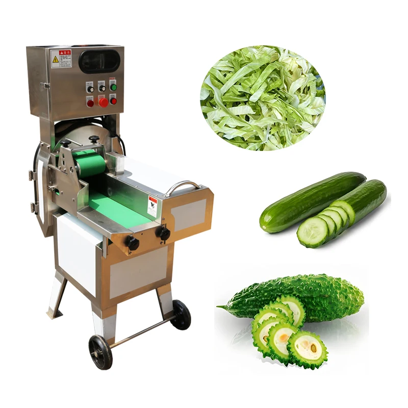 Bitter Gourd/ Banana/ Lettuce/ Spinach/ Okra Cutting Machine Cutter ...