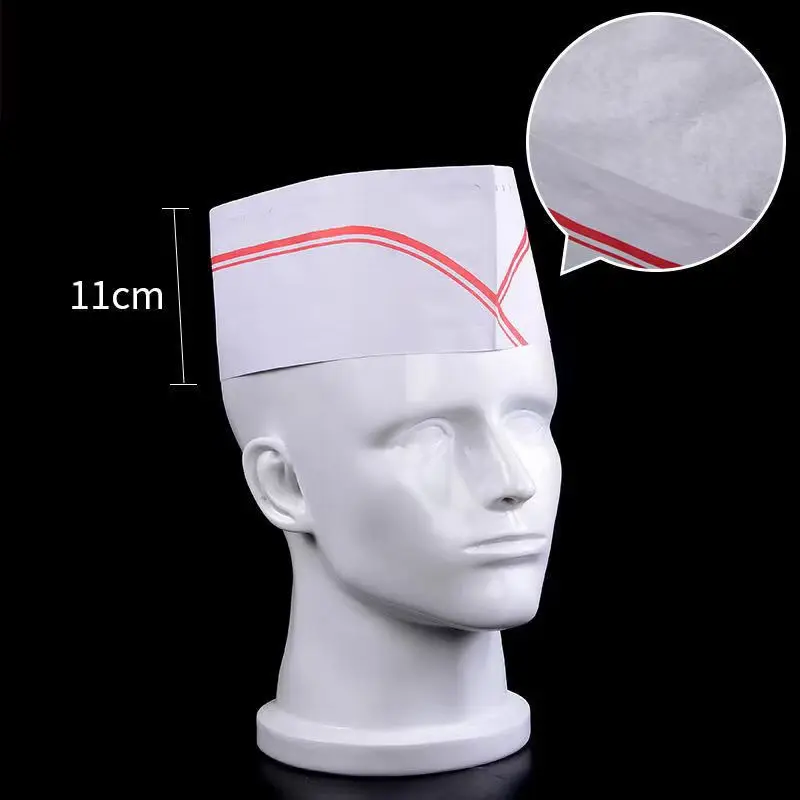 Non-woven Disposable Chef Hats - Hygienic & Versatile