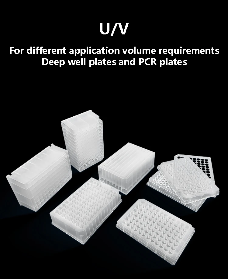 Laboratory Consumables 96-well Pcr Transparent Reaction Plate - Buy ...