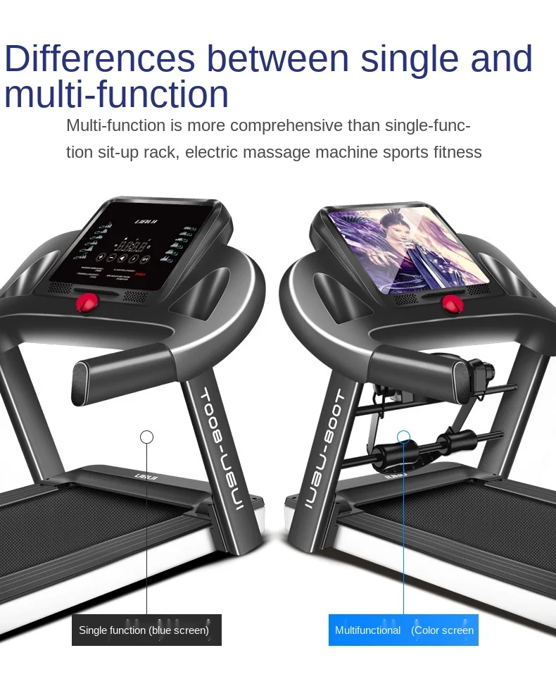 High-quality Treadmills for Home Gym - Motorized & Foldable
