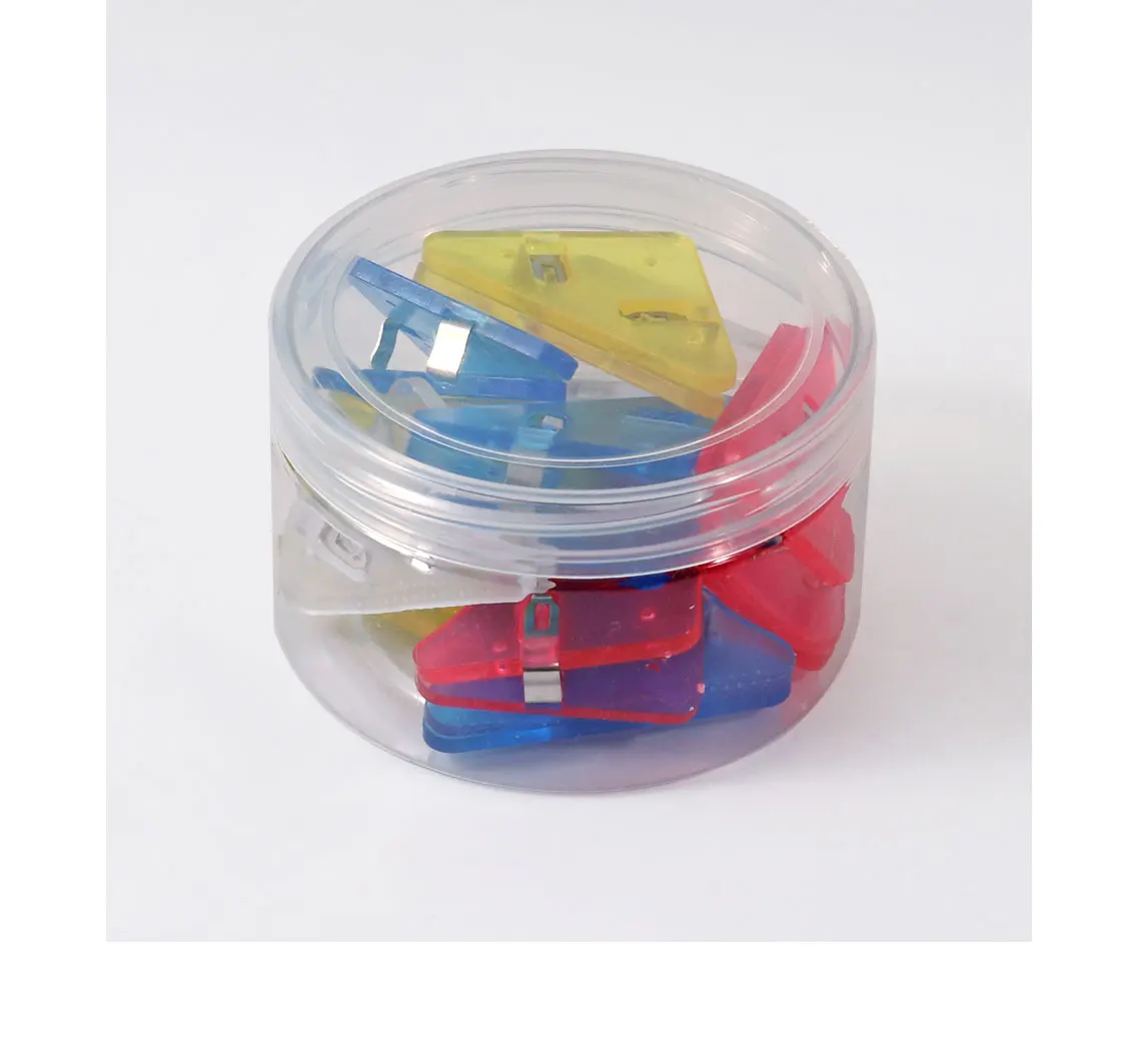 Foska Plastic Office and Student Book Corner Paper Clips Colorful ...