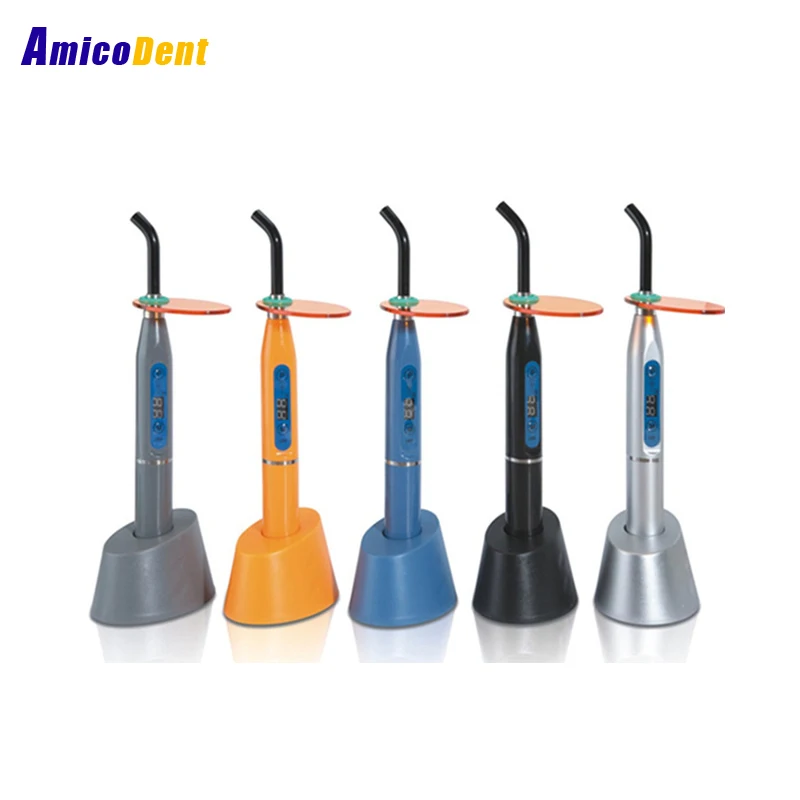 Led Dental Wireless Curing Light Colorful Light Cure Lamp Dentist Plastic Shell - Buy Cheap ...