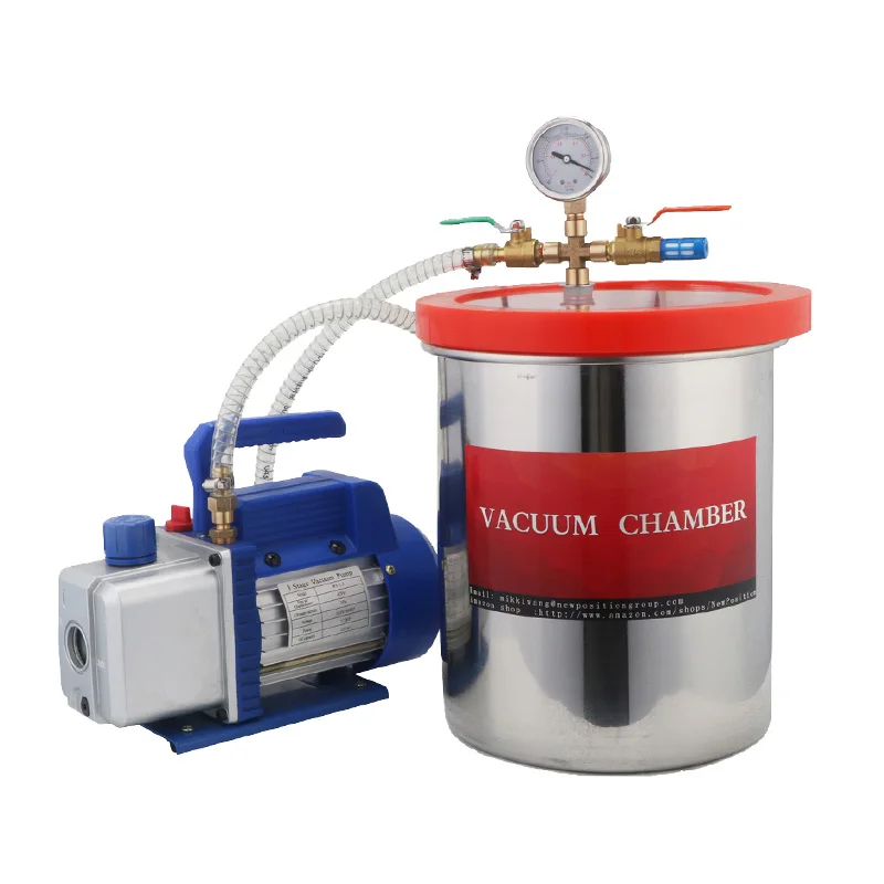 6 Gallon 20 Liters Stainless Steel Resin Vacuum Chamber Materials for ...