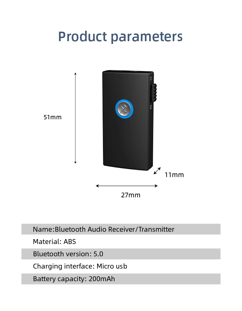 Portable Bluetooth Transmitter Receiver 2 In 1 Bluetooth Device Old ...