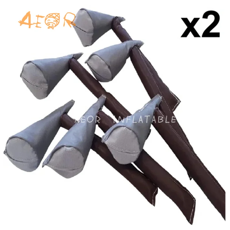 Flying Axe Throwing Interactive Tomahawk Inflatable Sport Game For Kid ...