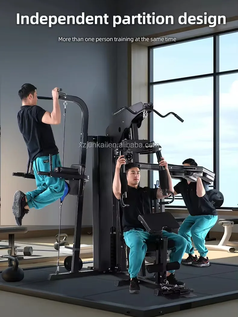 Home Gym Fitness Mutli Functional Play Full Training Station 4 Fullbody ...