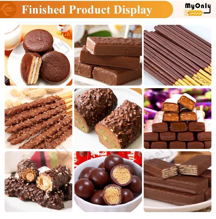 My Wafer Biscuit Coating Cooling Tunnel Chocolate Dip Process Small ...