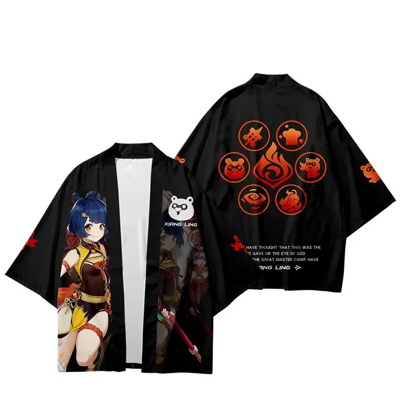 39 Styles Genshin Impact Raiden Shogun Cosplay Costume 3d Digital Print ...