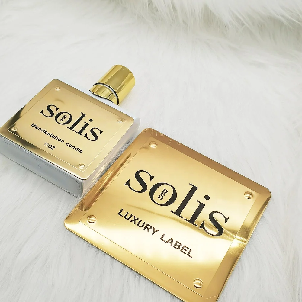 Perfume Package Brand Label Trademark Logo Sticker For Perfume Custom ...