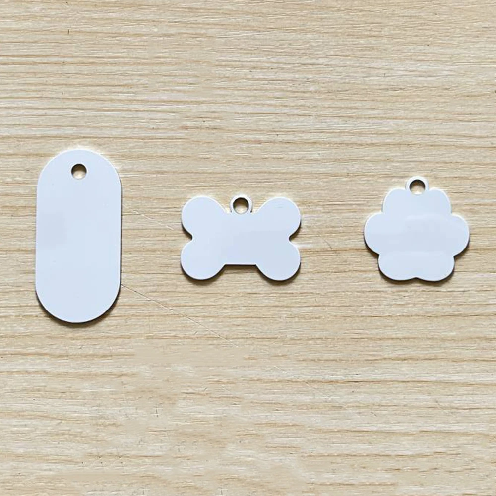Customizable Dog Tag Blanks - Perfect for Creative Projects