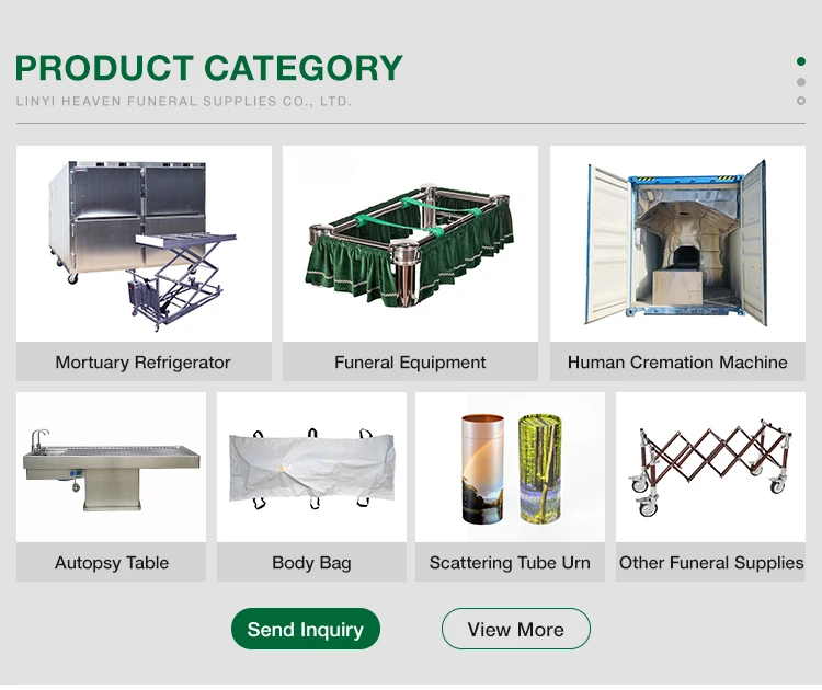 Morgue Lift Mortuary Equipment - Stainless Steel Body Lifter