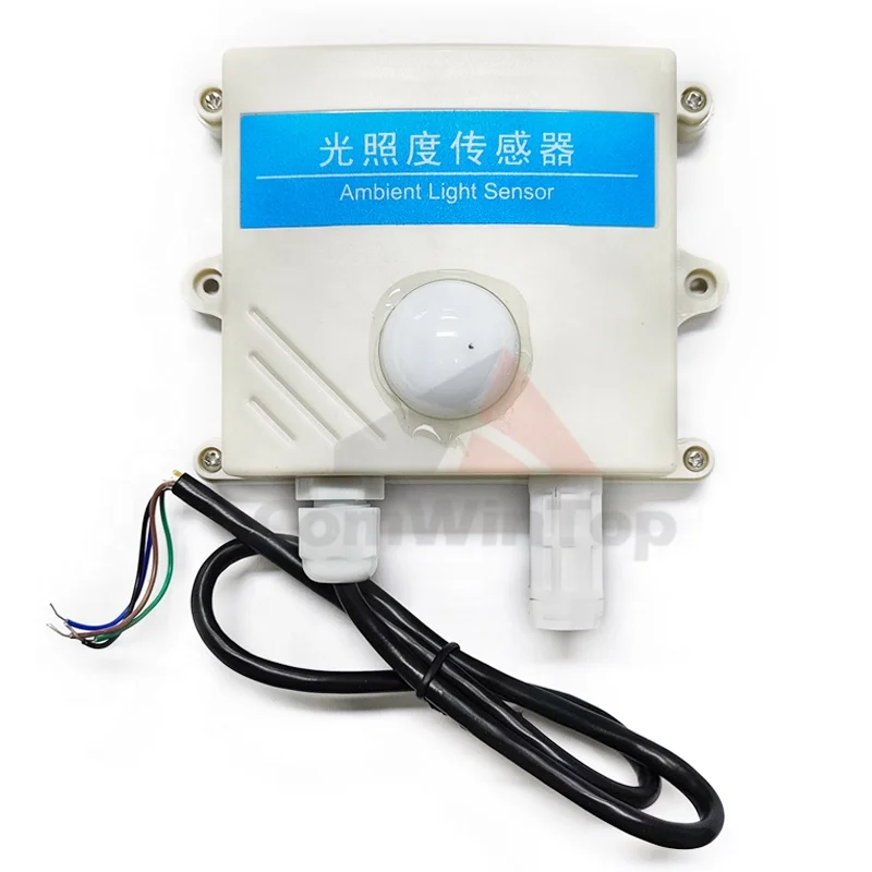 Light Sensor 0-10v 0-5v 4-20ma Rs485 200000lux 65535lux Industrial ...