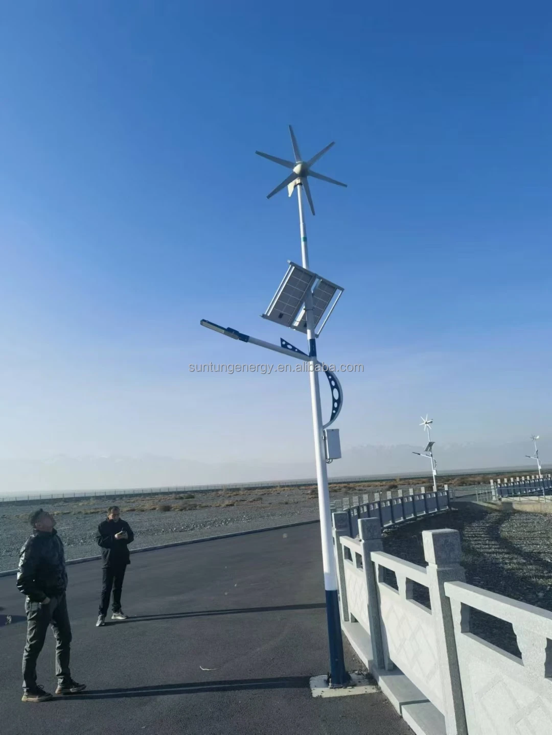 400w Small And Efficient Wind Solar Complementary Power Generation ...