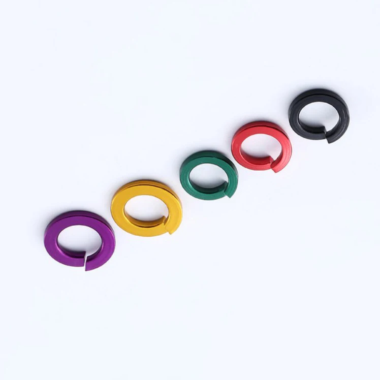 DIN ISO JIS GB ANSI standard China factory aluminum alloy spring washer ...