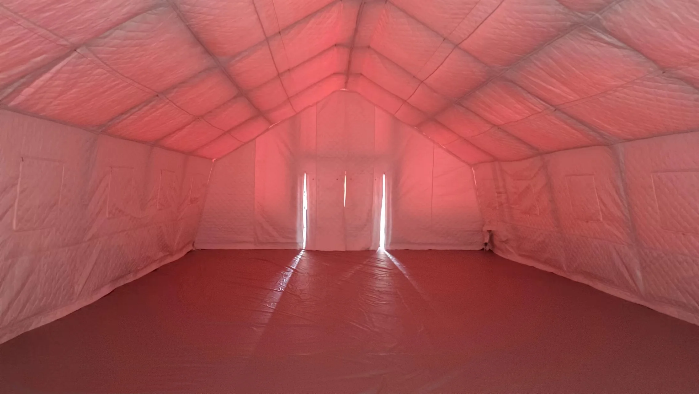 Airtight Emergency Inflatable Hospital Isolation Tent Blue Inflatable ...