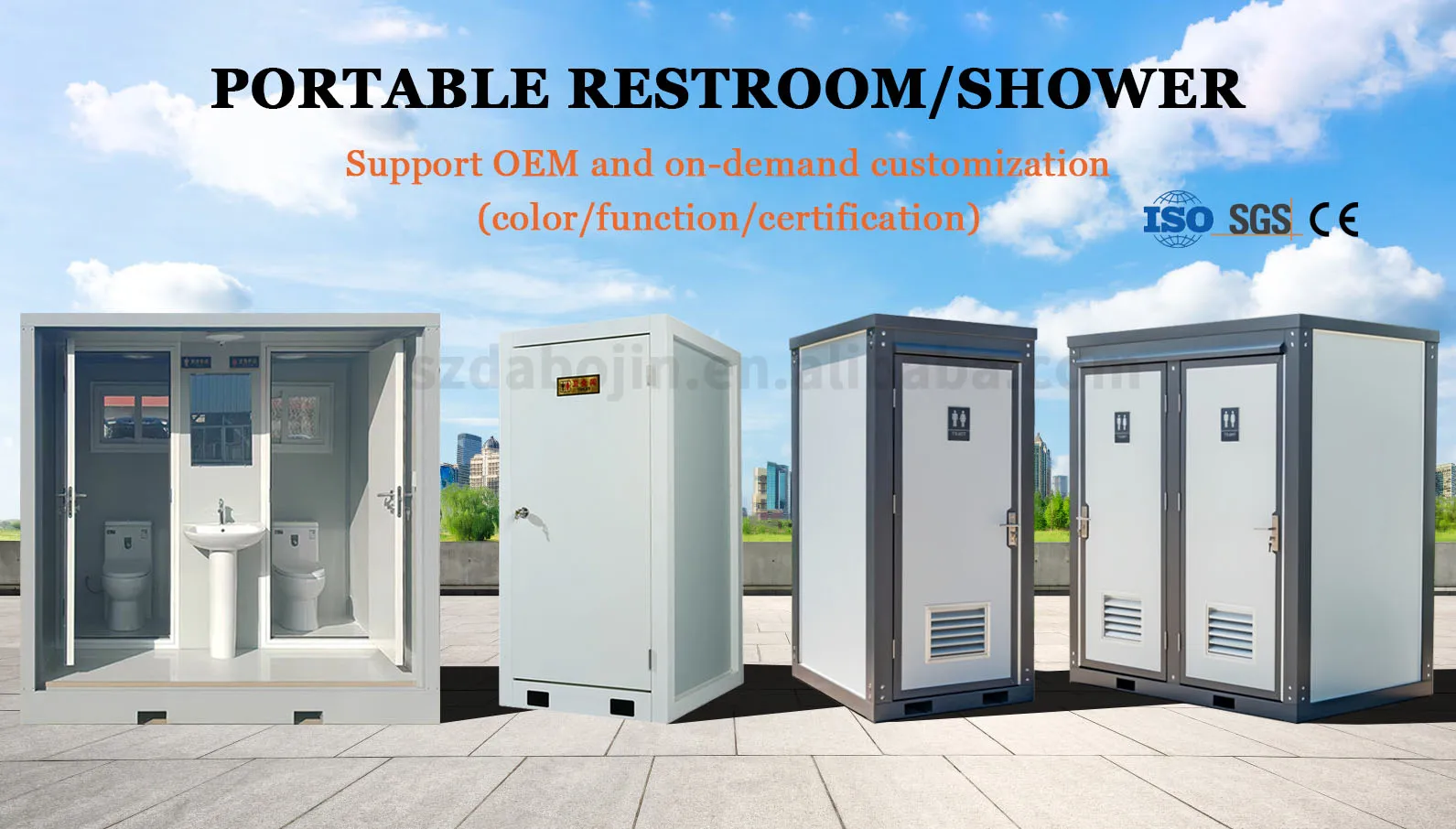 Accessible Portable Restroom for Handicapped Disabled Mobile Toilet for ...