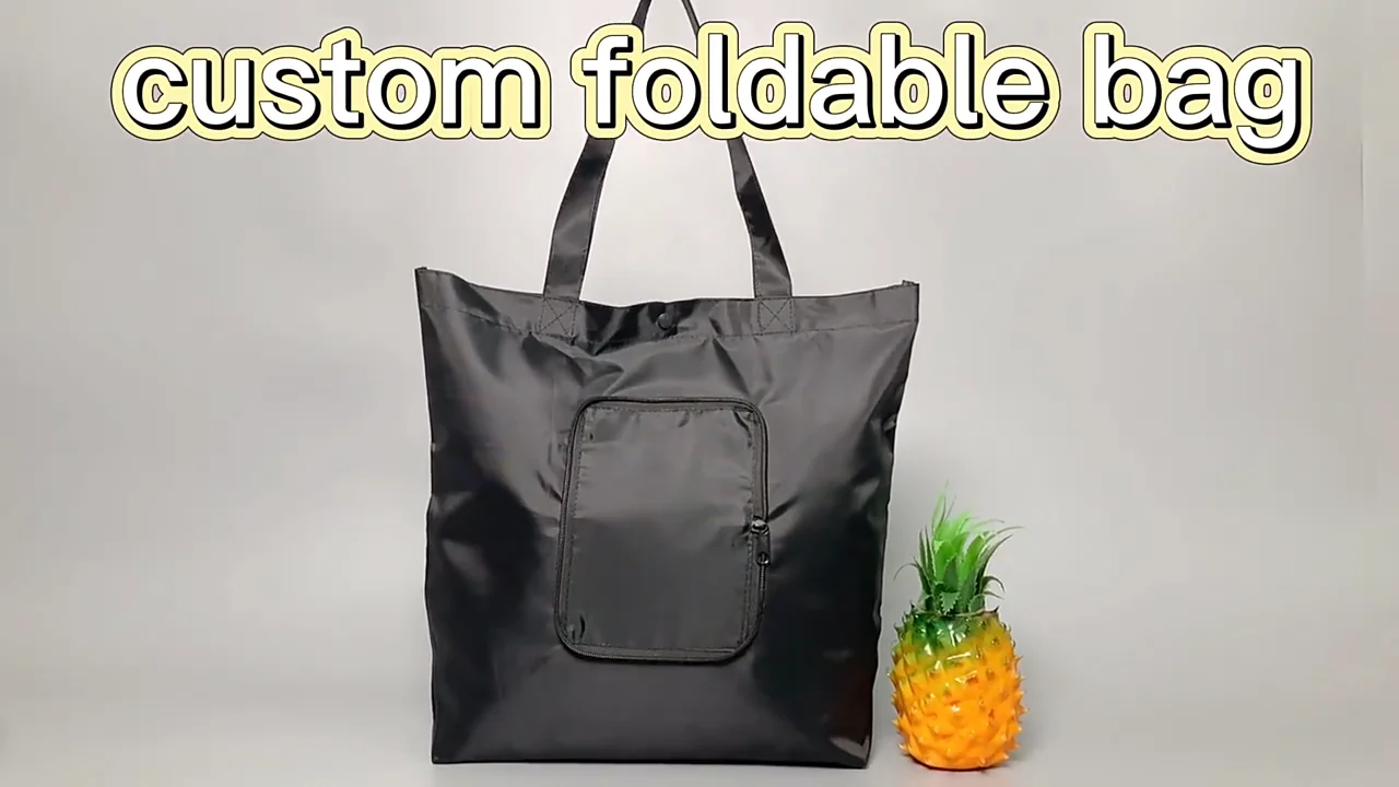 Custom Foldable Bag Top Quality Shopping Bag Foldable Shopping Travel ...