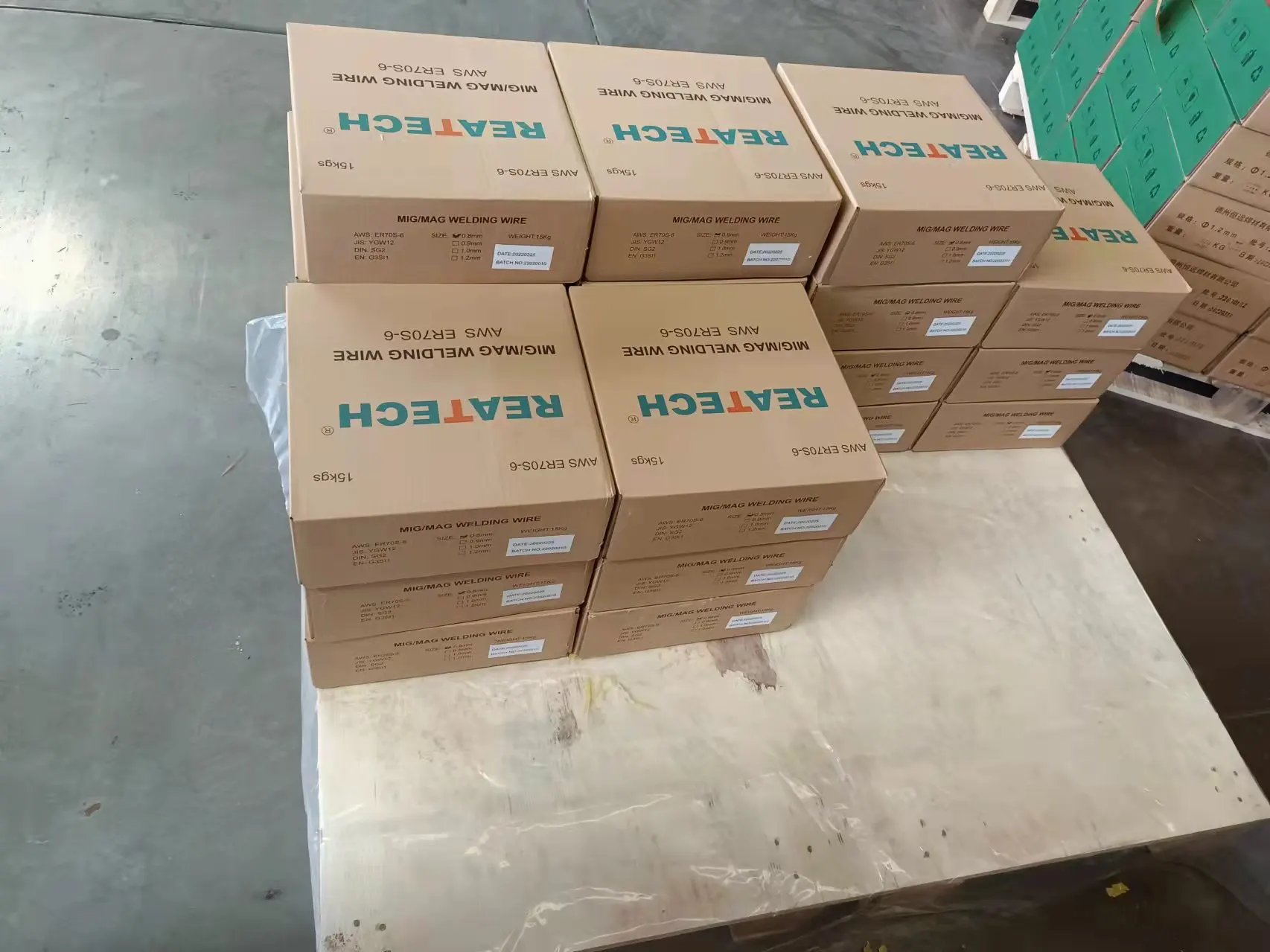 Co2 Gas Shielded Mig Welding Wire Aws A5.18 Er70s-6 Sg2 - Buy Mig Welding Wire,Welding Wire ...