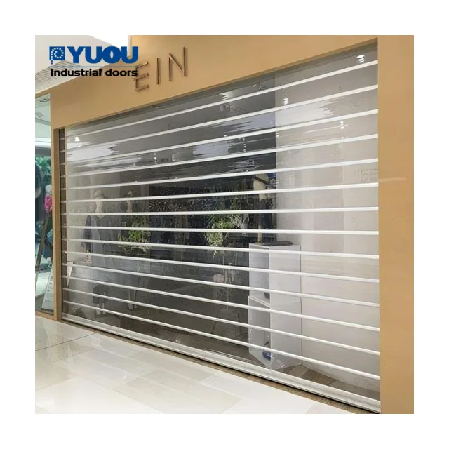 Commercial Automatic Use Electrical Transparent Polycarbonate Rolling ...