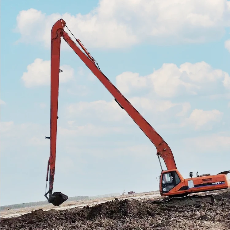 Oem Excavator Arm Long Reach Boom Arm And Rock Arm For Excavator - Buy ...