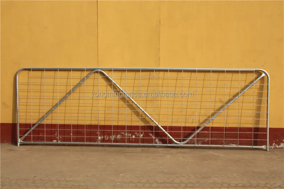 Xmi Cattle Panel Gate Rural Gates Farm Gate Hinges Galvanized Wire Farm ...