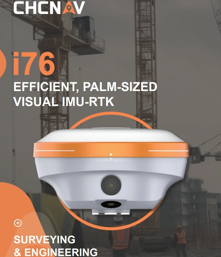 High Precision Surveying Instrument - GNSS Receiver CHCNAV Chc I76 GPS RTK