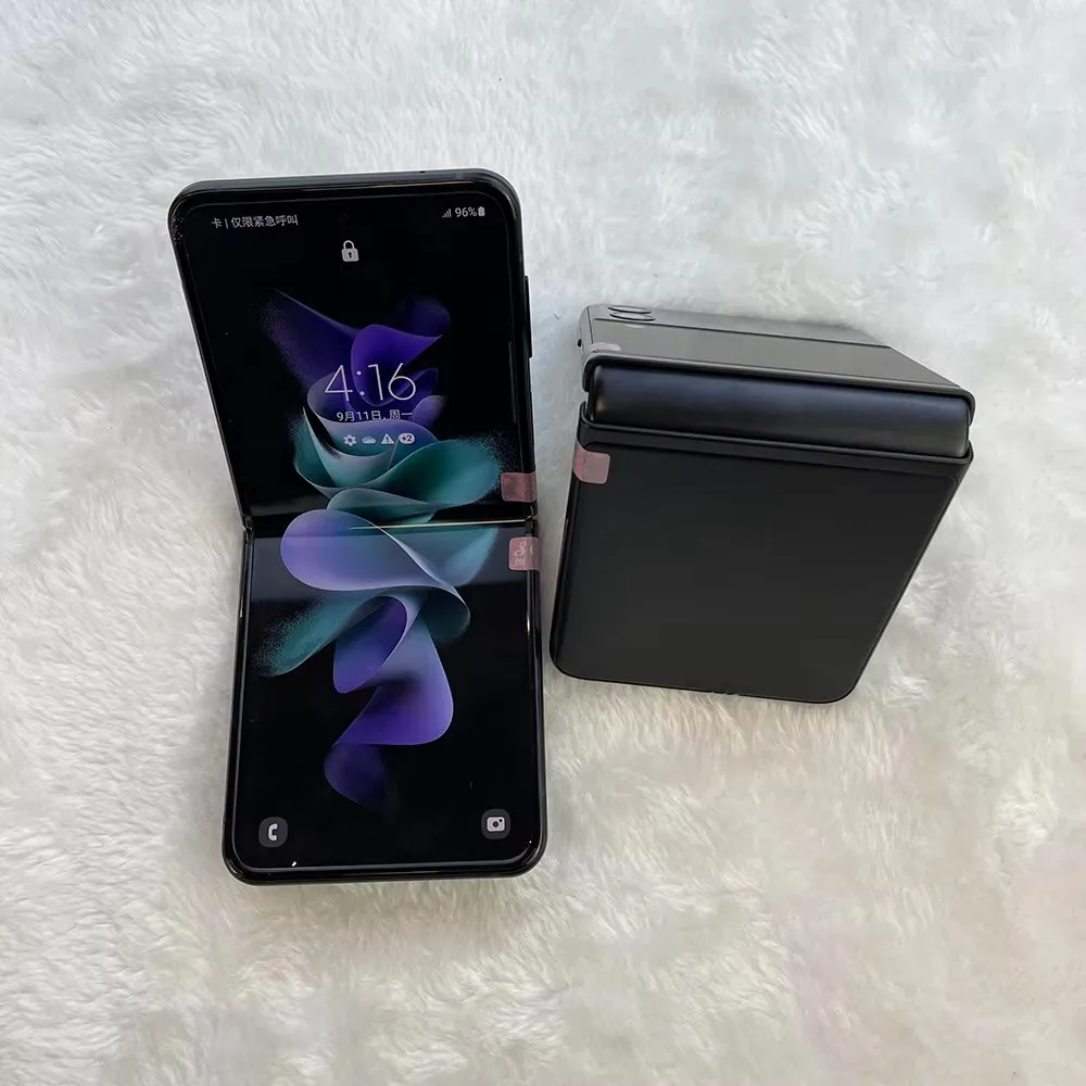 Second Hand Mobile Phone for SAMSUNG Z Flip3 Wholesale Phones Fold Bulk ...