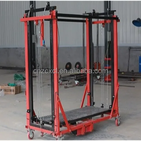 300kg 500kg Mobile Folding Scaffolding Lift for Construction