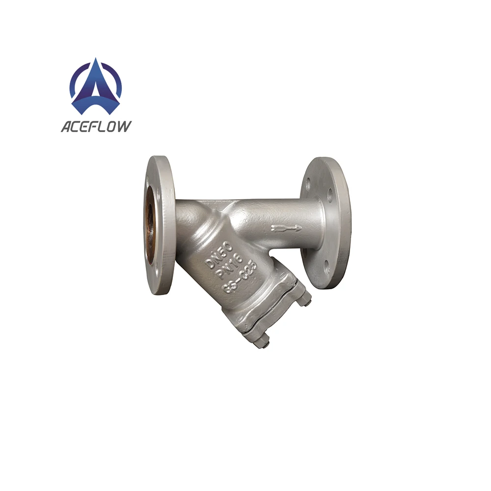 3 Inch Carbon Steel Y Type Strainer Metal SS316 Pipe Valve Industrial ...