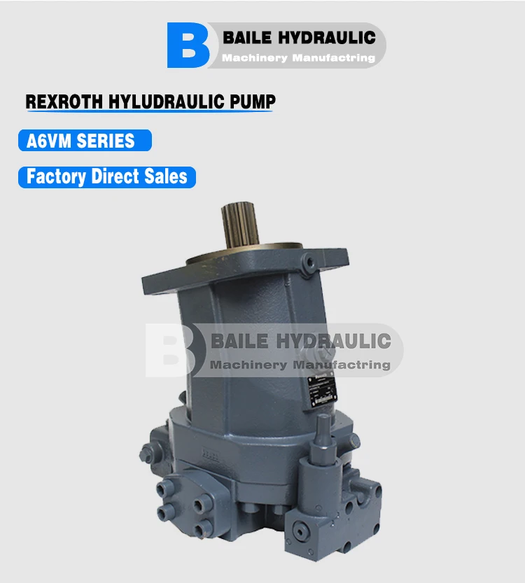 Rexroth Axial Piston Variable Motor A6v A6vm A6vm28/a6vm55/a6vm80 ...