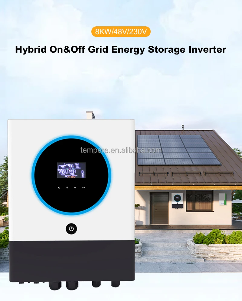 Hybrid Solar Inverter Onduleur Hybride Solis 8kw 230v 48v On Grid Invt ...