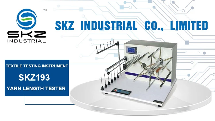 Skz193a/b Iso 2060.2,Iso2060,Astm D1907 Electronic Yarn Denier Testing ...